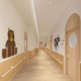 Wood corridor design